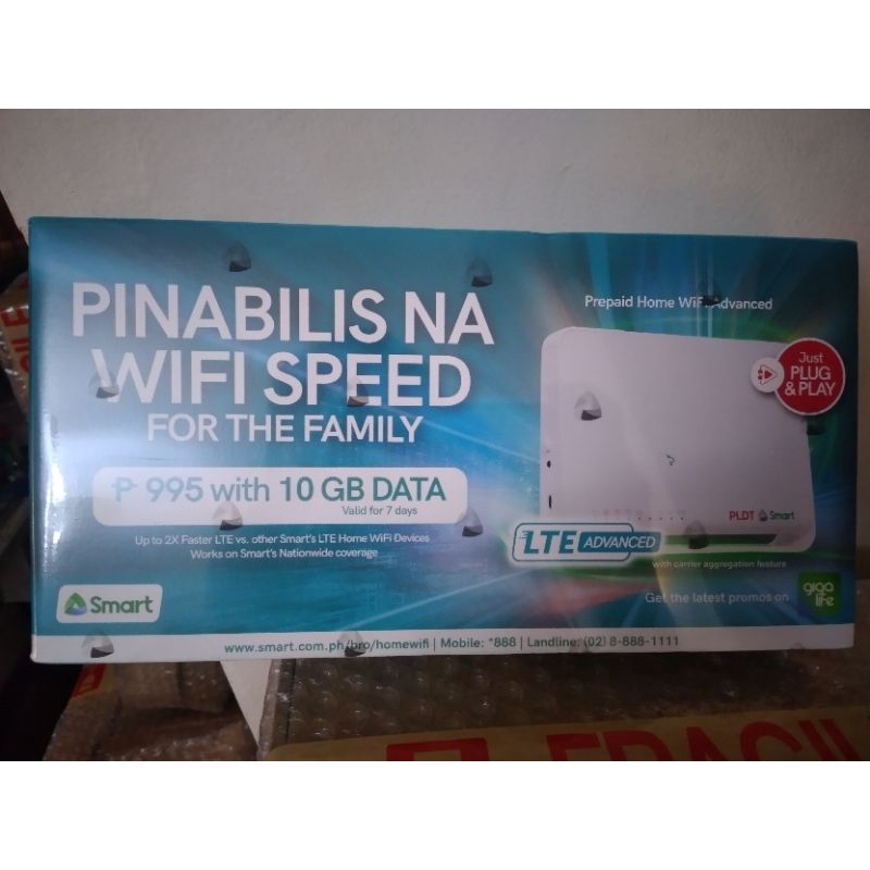 HO- PLDT PREPAID WIFI CAT6 MODEMS | Lazada PH