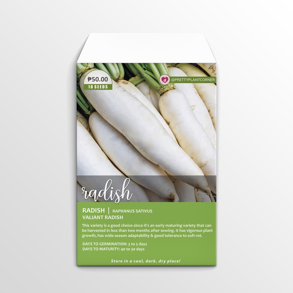 Valiant Radish Seeds | Lazada PH