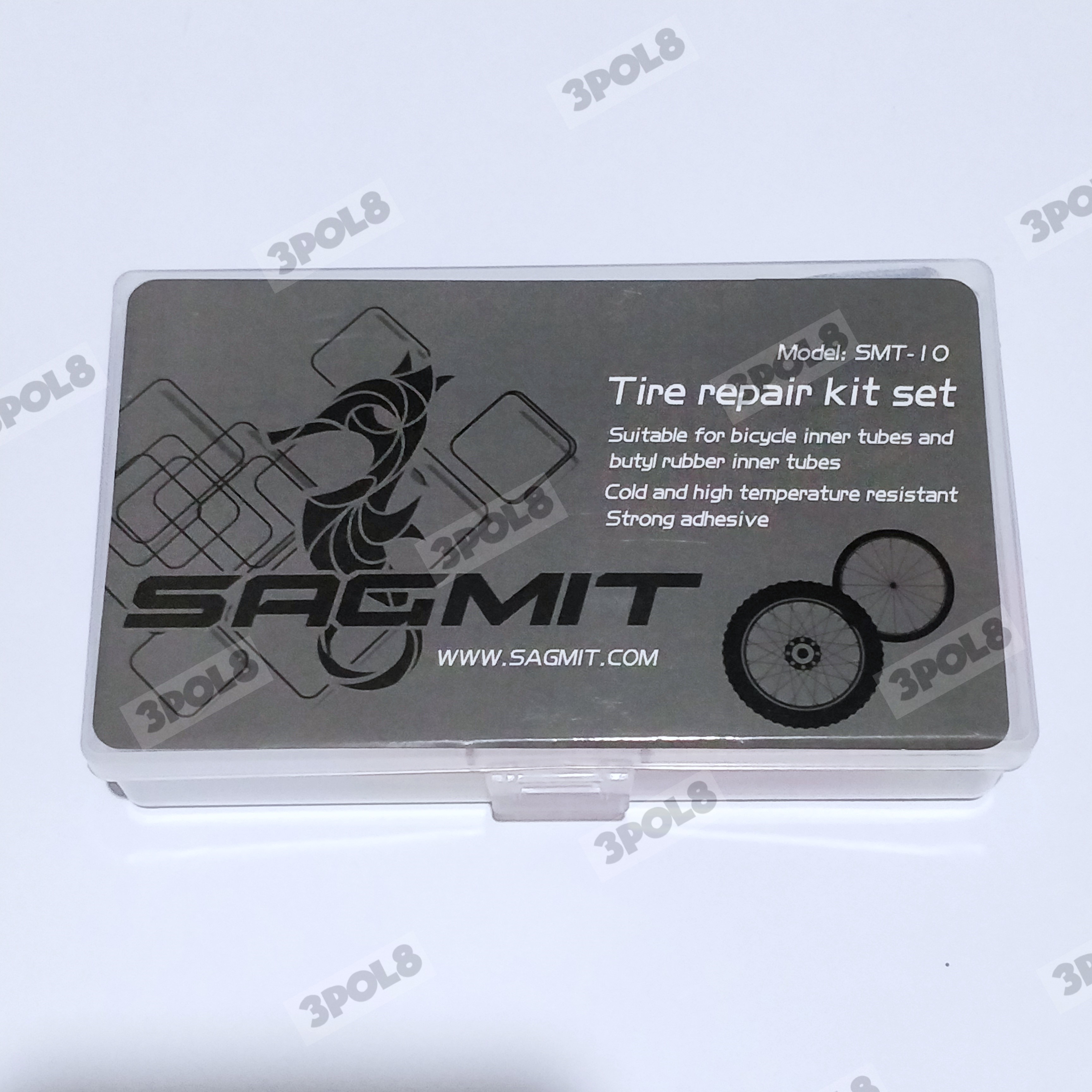 Tire Repair Patch Kit Set MTB Sagmit SMT10 Bike | Lazada PH
