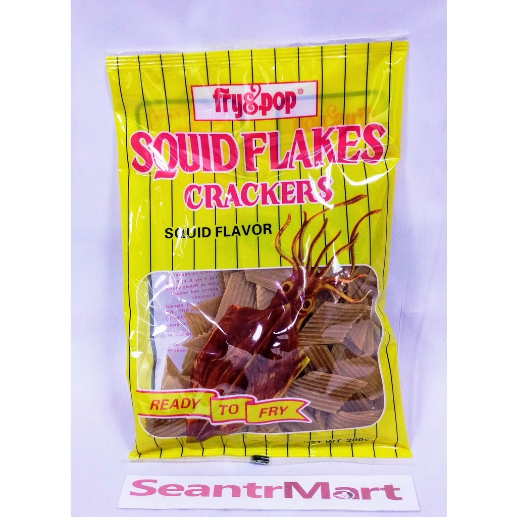 SQUID FLAKES CRACKERS 200G. | Lazada PH