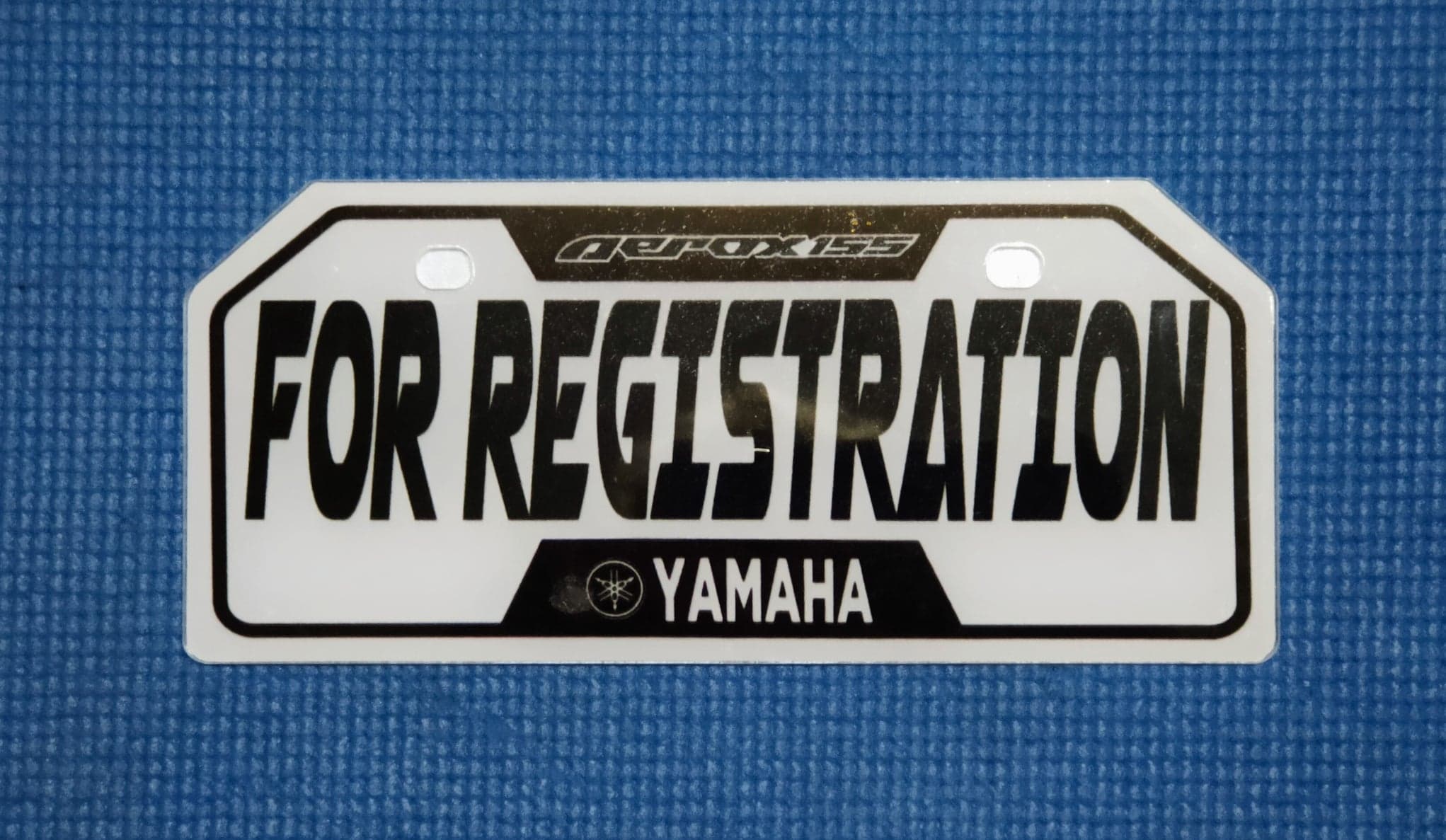 Acrylic License Plate Aerox155 Yamaha | Lazada PH