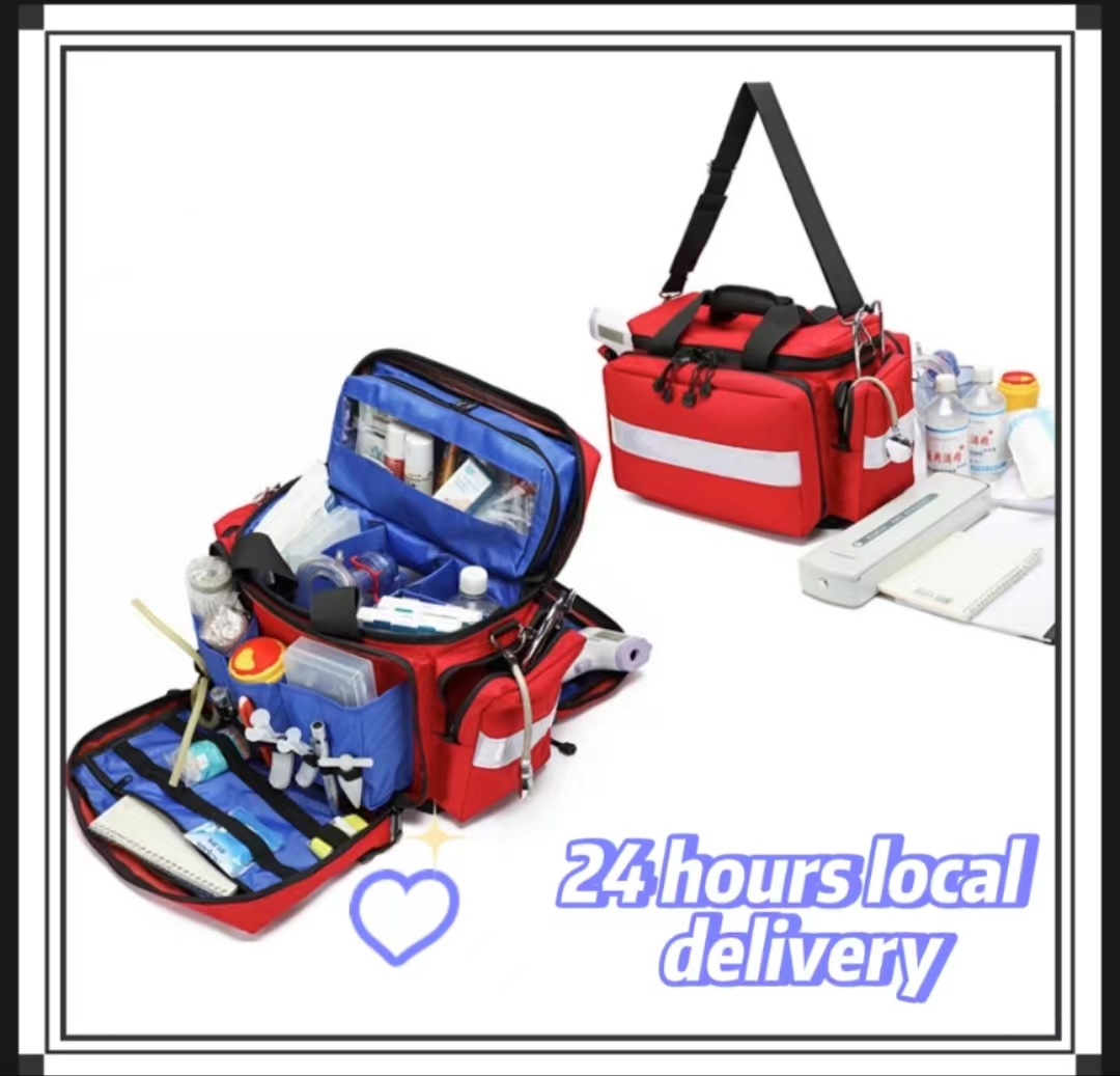 Emergency First Aid Trauma Kit for Paramedics, Firefighters & Ambulance ...