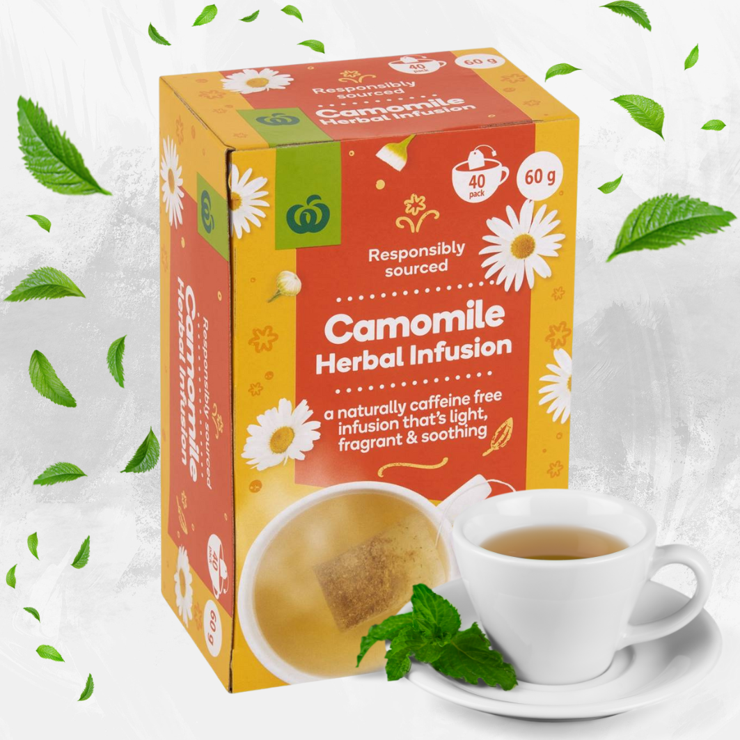 Camomile Herbal Infusion Tea 40 bags 60g (woolworths) | Lazada PH
