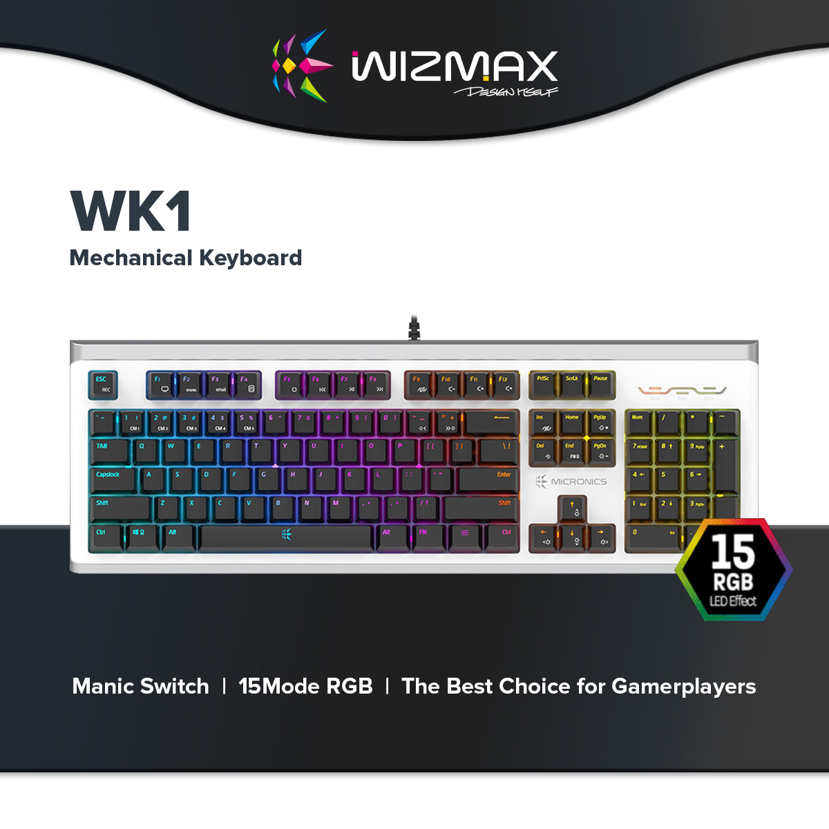 Warp WK1 Gaming Mechanical Keyboard | Lazada PH