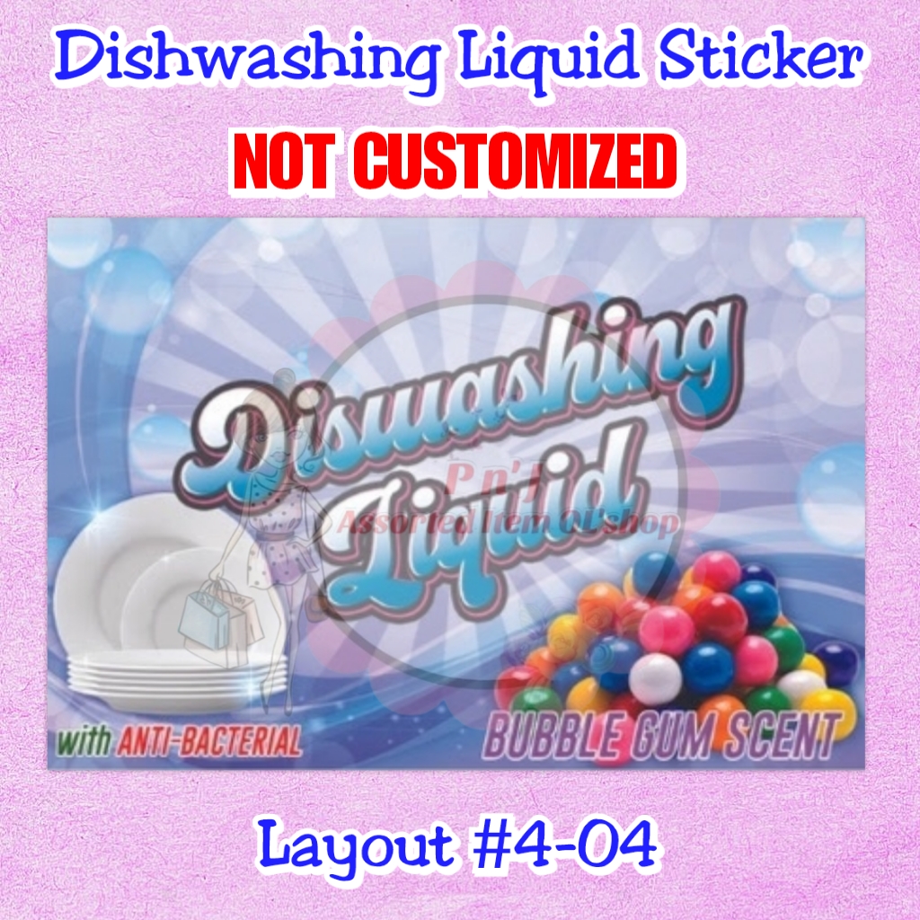 28pcs Dishwashing Liquid Sticker Not Cus#4-04 Waterproof | Lazada PH