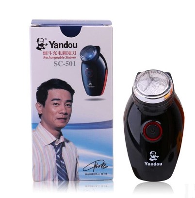 Yandou Electric shaver razor men Rechargeable Silver Rechargeable men ...