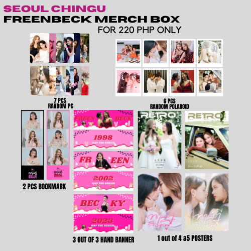 FREENBECKY GAP THE SERIES MERCH BOX | Lazada PH