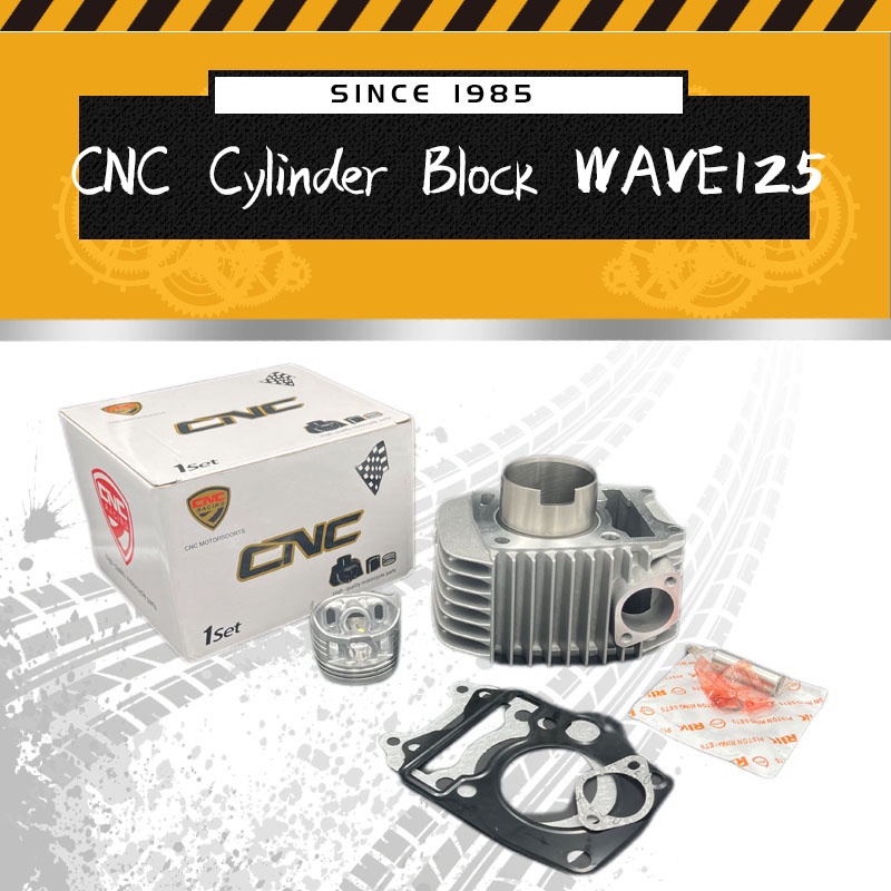 【Tiktok Hot】 CNC Cylinder Block WAVE125 52.5MM STDWAVE125 54MMWAVE125 ...