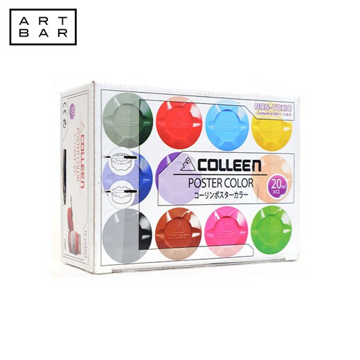 Colleen Poster Color 12 Colors 20Ml (Paint) - Art Bar PH | Lazada PH
