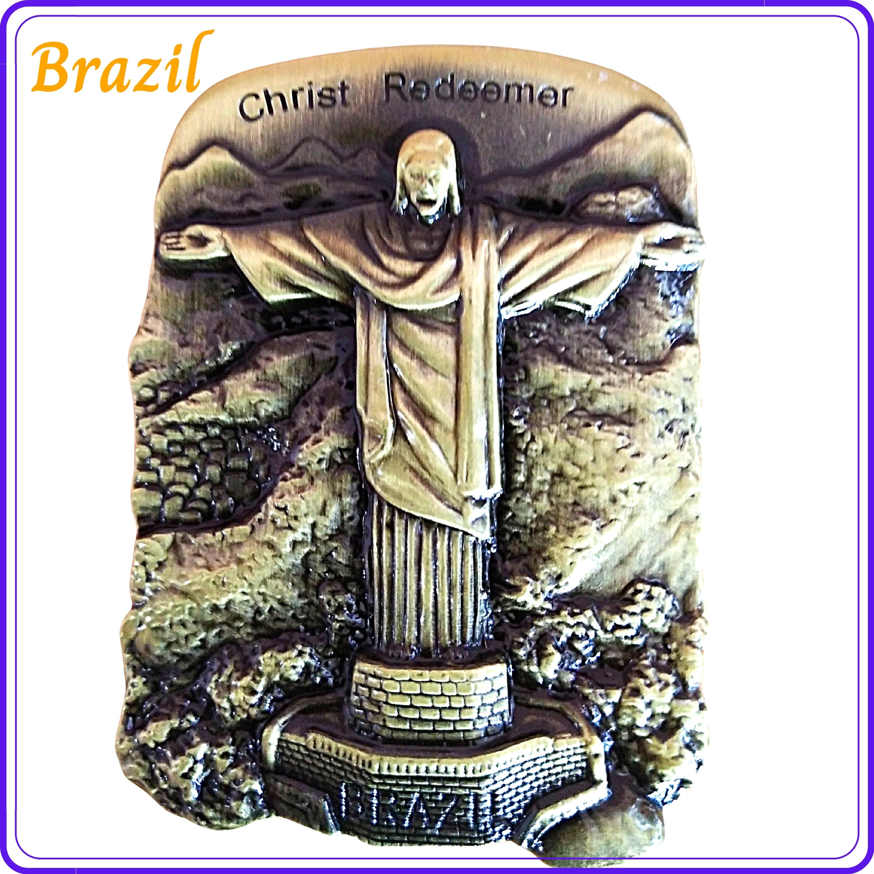 Brazil Souvenir Metal Ref Magnet | Lazada PH