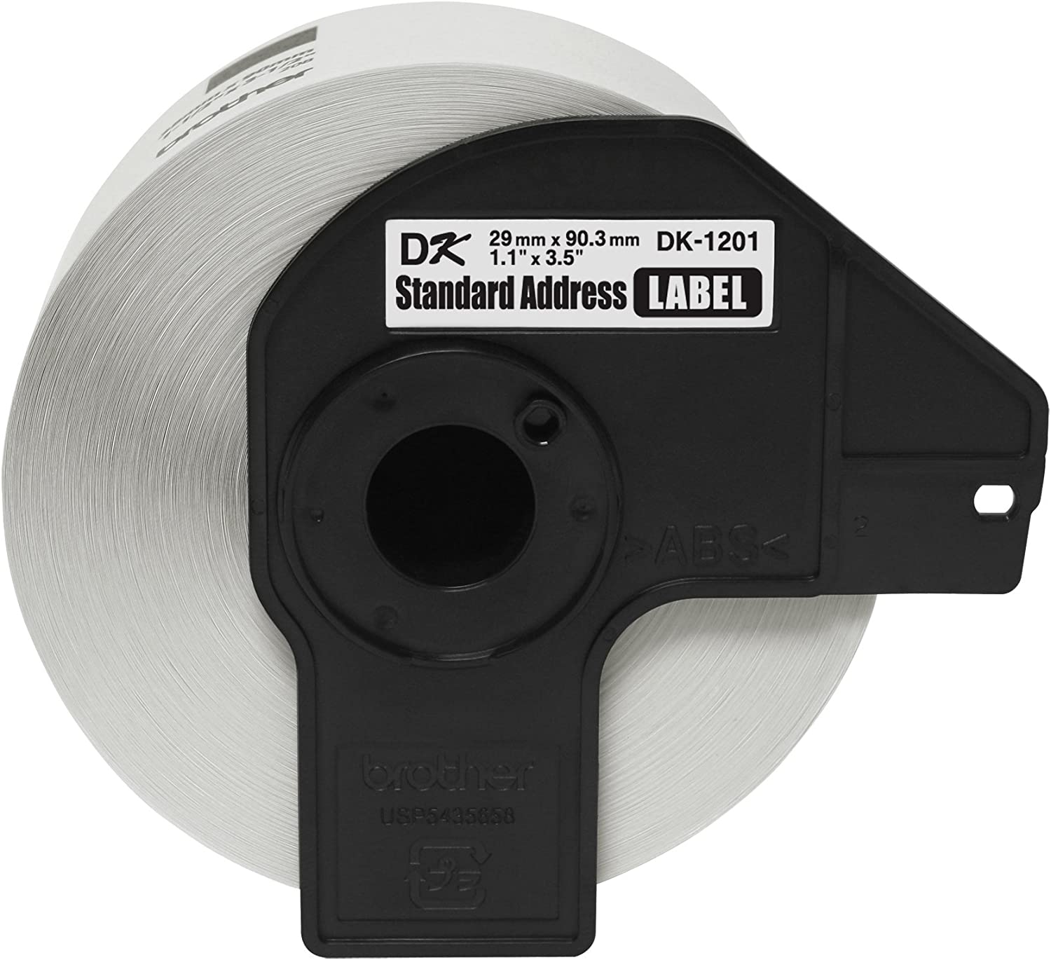 Brother Genuine DK1201 Die-Cut Standard Rolled Address Labels for QL ...