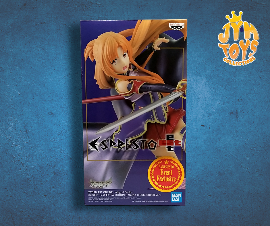 BANDAI BANPRESTO ESPRESTO ASUNA YUUKI COLOR (Sword Art Online) FIGURE ...