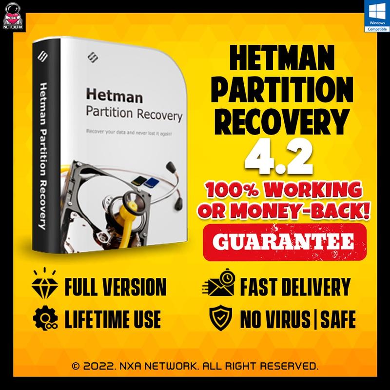 Hetman Partition Recovery 4.2 + GUIDE JUL 2022 Full Version Lifetime ...