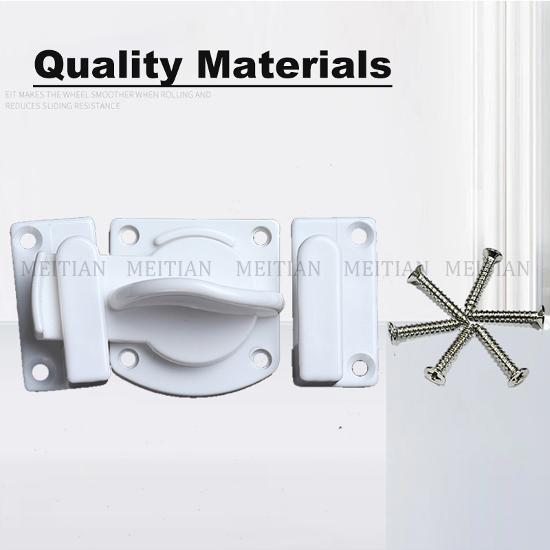 Erin mall Simple Door Lock Folding Door Lock Plastic Lock Simple ...