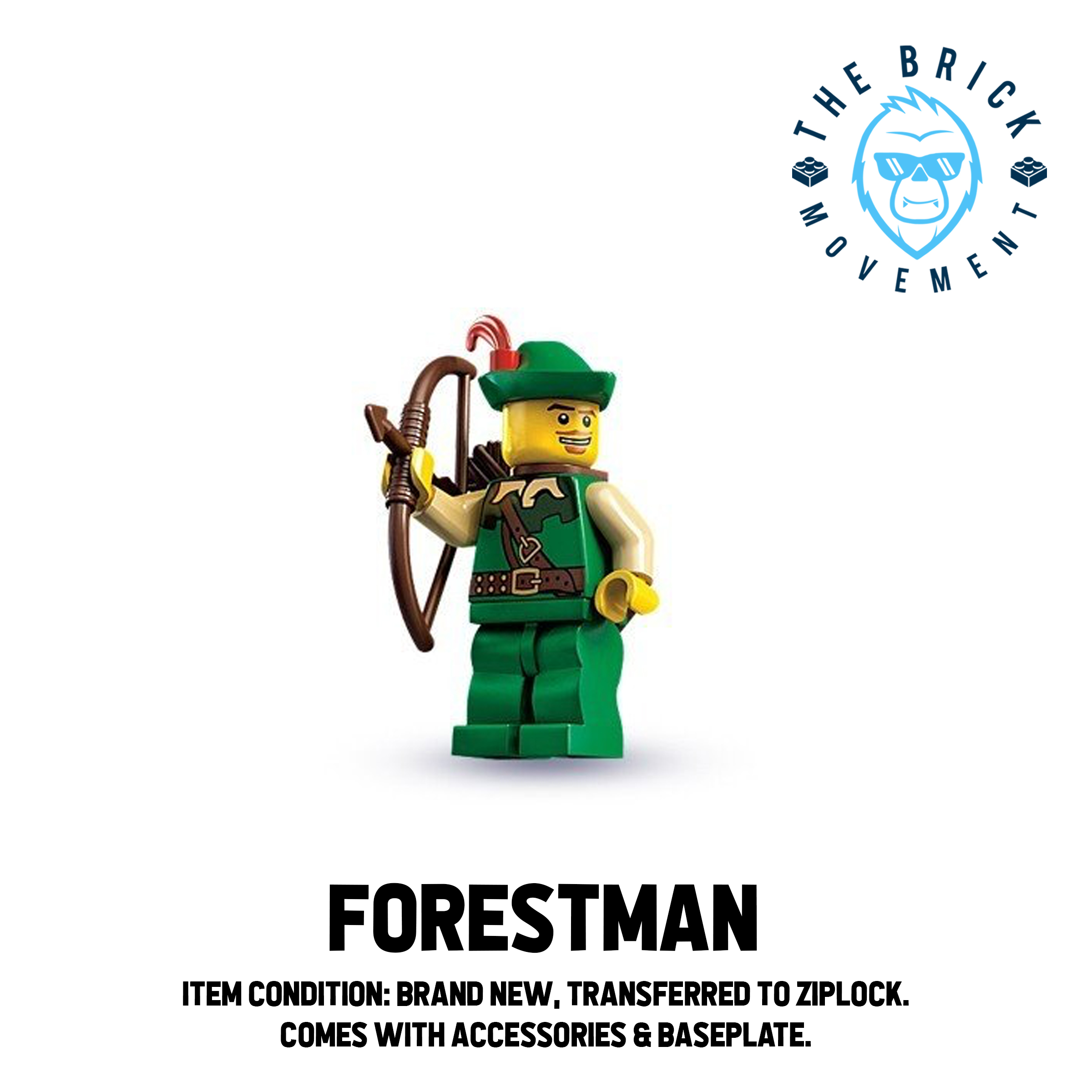 LEGO® Collectible Minifigure Series 1: Forestman Minifigure | Lazada PH