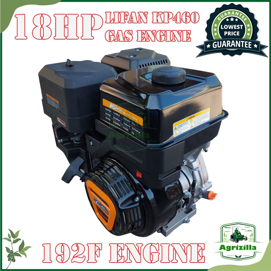 18HP GASOLINE ENGINE 192F AIR COOLED 4 stroke single cylinder Brand ...