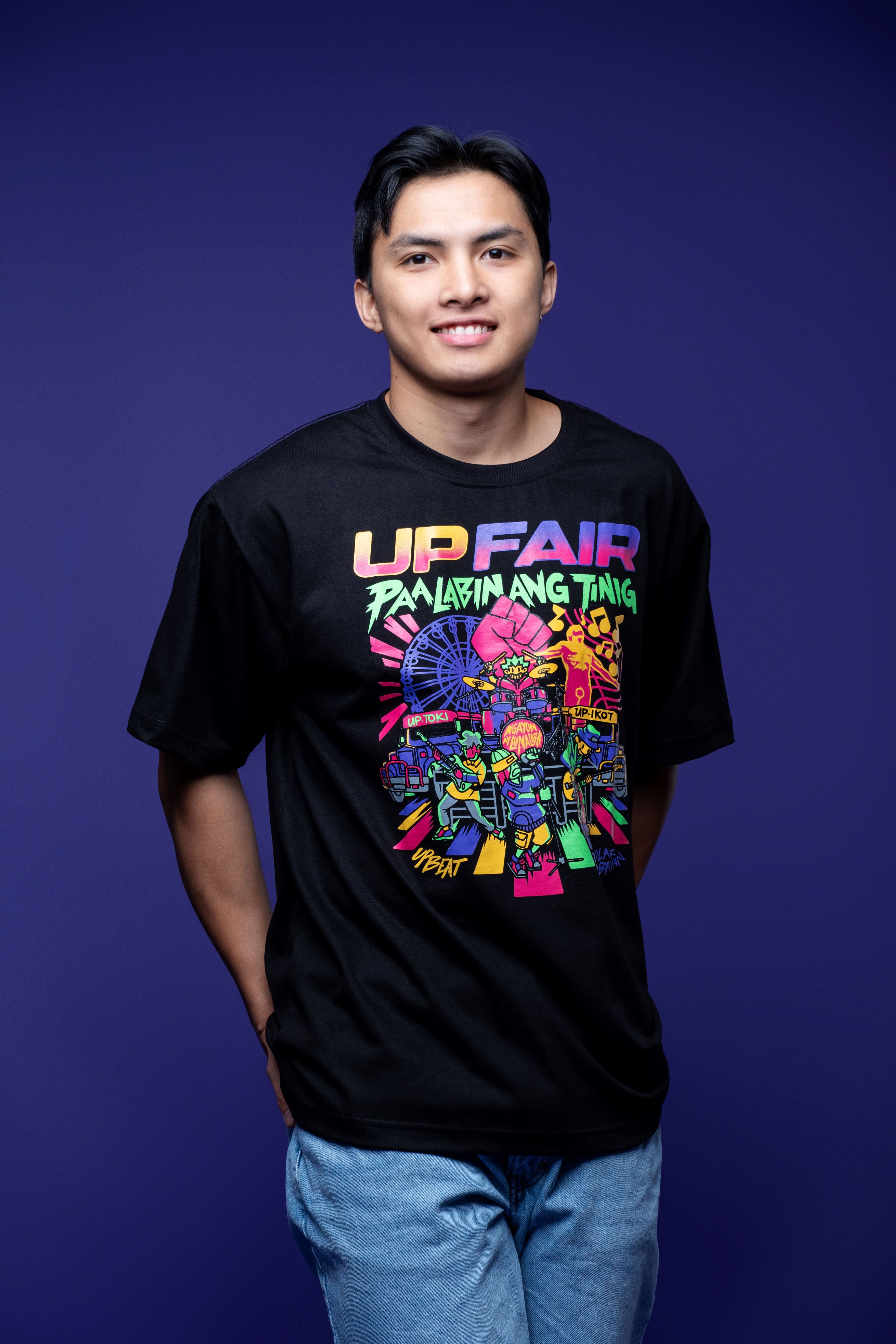 UPBEAT x UP FAIR 2024—UP Fair Shirt Design#2 Black | Lazada PH