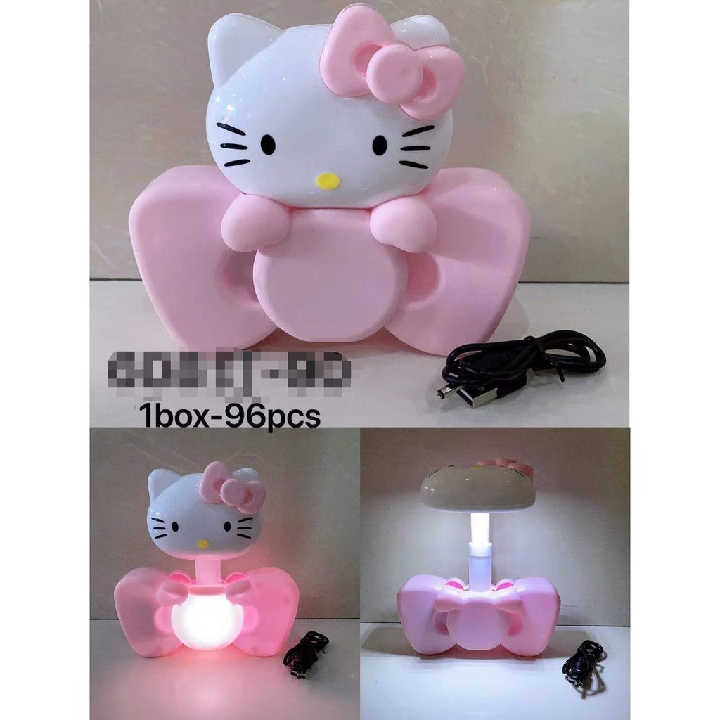 HELLO KITTY MINI CHARGEABLE LAMPSHADE LANTERN ROOM NIGHT LIGHT | Lazada PH