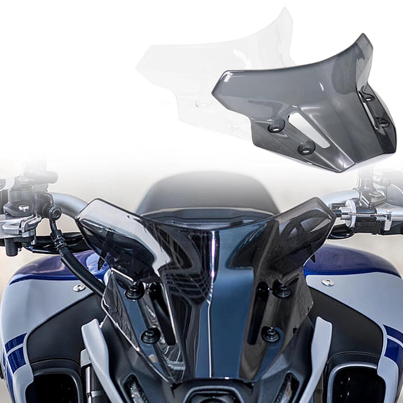 Motorcycle Windshield Windscreen Wind Deflectors for YAMAHA MT-09 FZ-09 ...