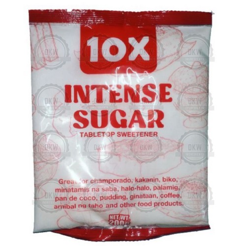 200g 10x Intense Sugar Sweetener Fructose Alternative for Milktea ...