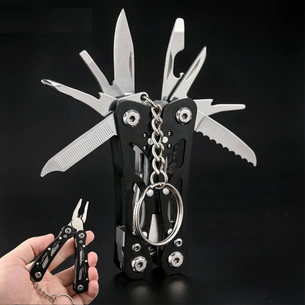 Multifunctional Mini Pocket Survival Tools Pliers Outdoor Portable ...