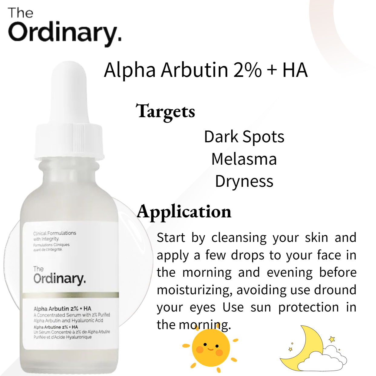 [The Ordinary Flagship Store]Alpha Arbutin 2% + HA Dark Spots Melasma ...