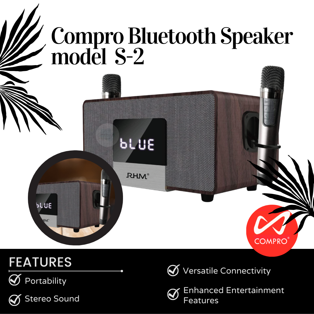 Compro Bluetooth Speaker model S-2 | Lazada PH