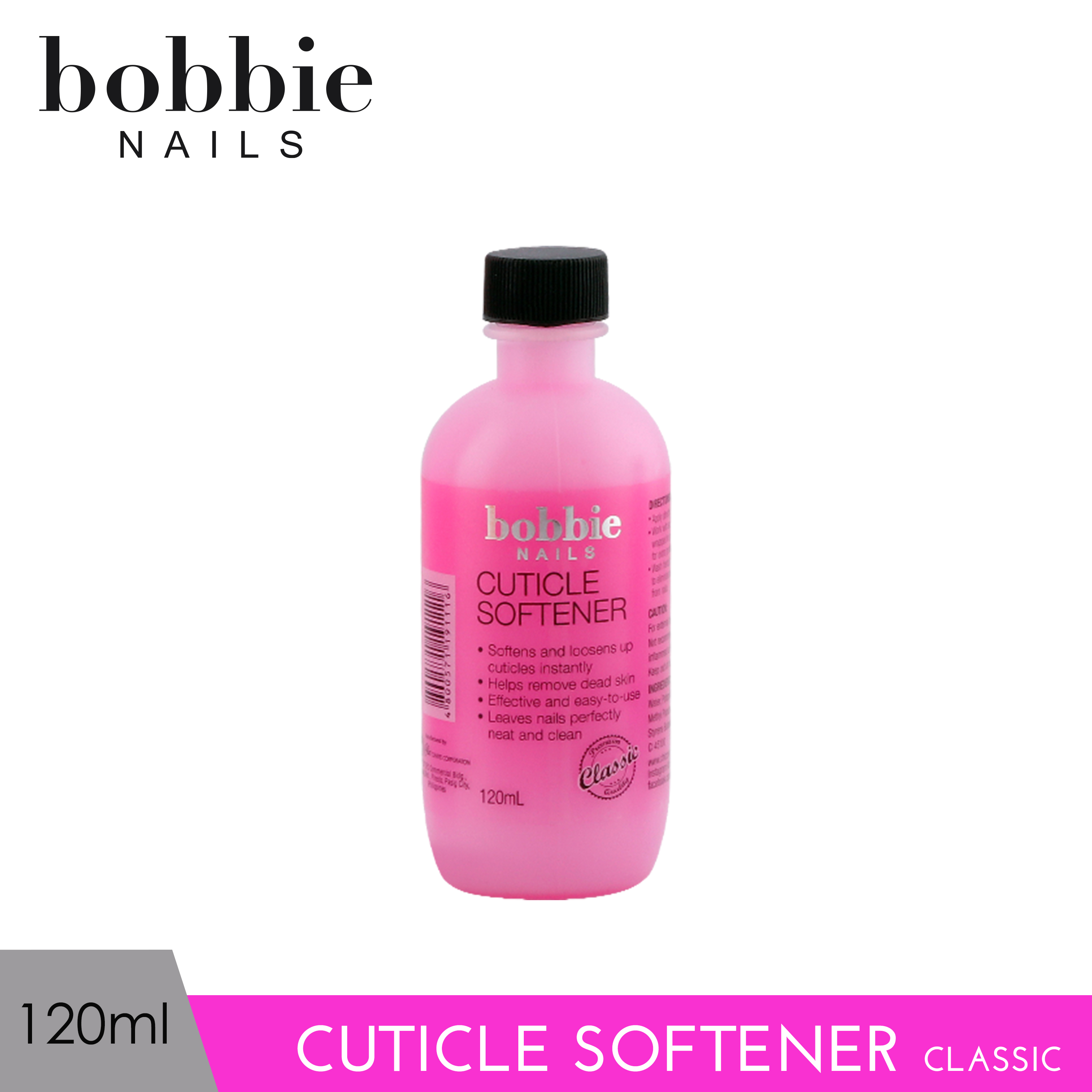 Bobbie Nails Cuticle Softener Classic 120ml | Lazada PH
