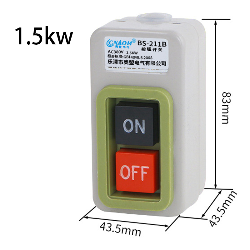 Electric Motor Push Button Switch On Off Opening Closing Botton Switch ...