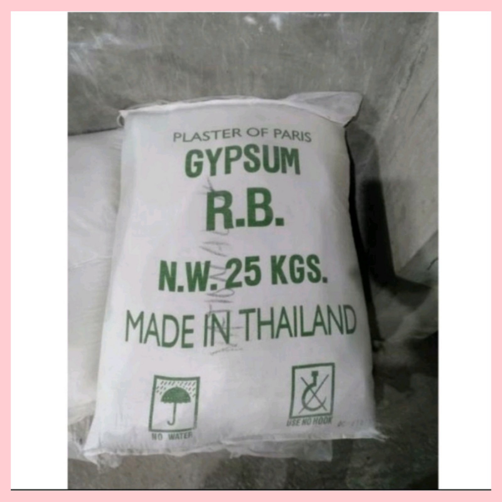 Plaster of Paris 1 Sack 25 kg | Lazada PH