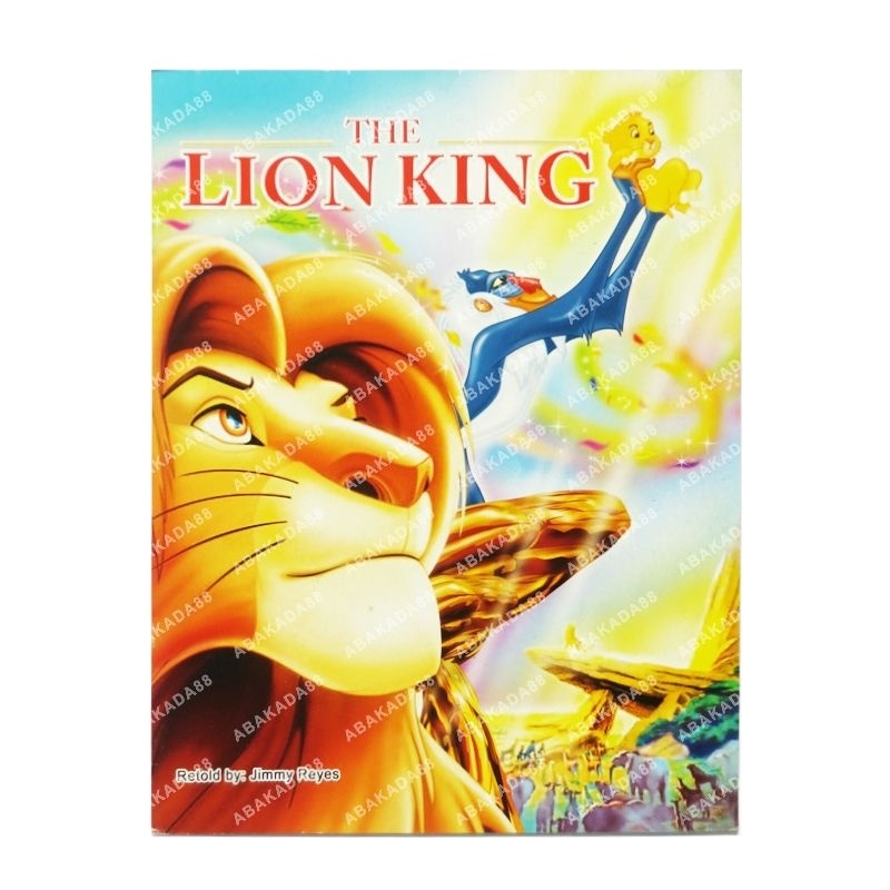 The Lion King English/Tagalog Story Book story book books kids book ...