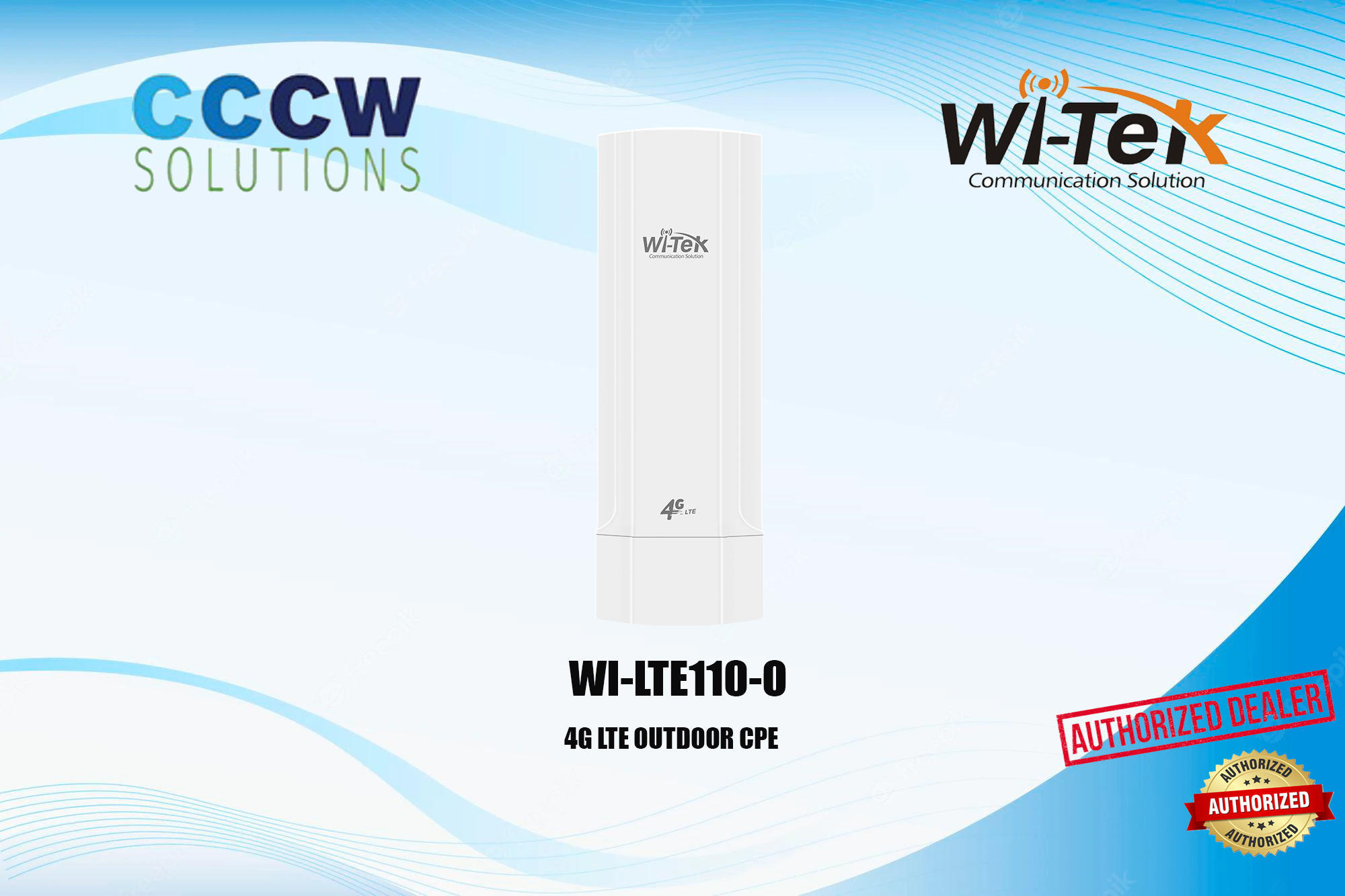 Wi-Tek WI-LTE110-O 4G LTE OUTDOOR CPE | Lazada PH