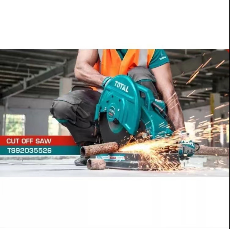 TOTAL TOOLS Cut-Off Saw 2350W Steel Cutting Machine Industrial Cutting Saw TS92035526UP | Lazada PH