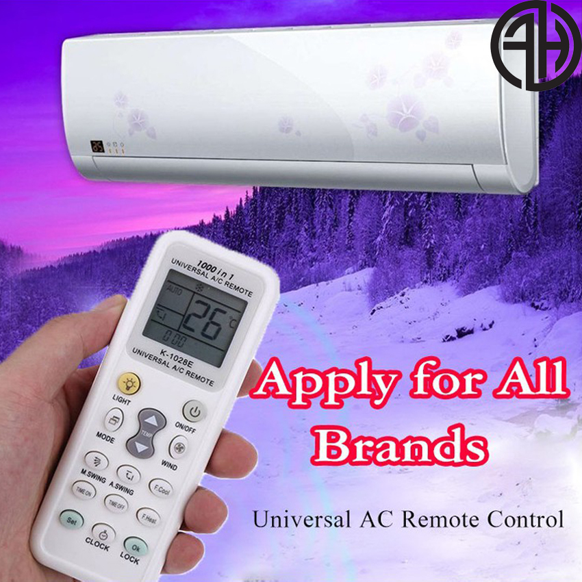 【COD&Ready Stock】Universal A/C Remote Control LCD Air Condition ...