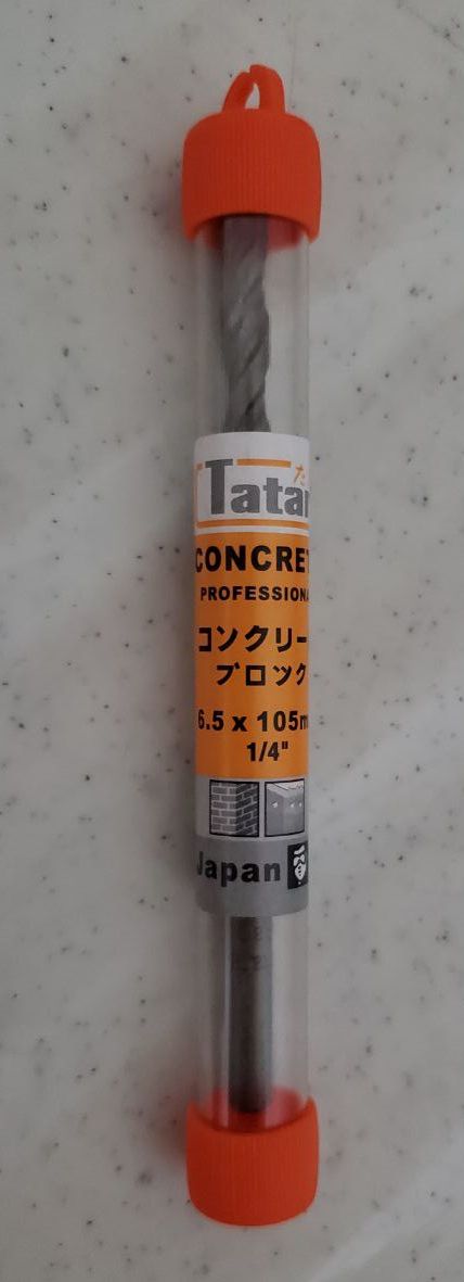 TATARA DRILL BIT 1/8", 5/32", 1/4" FOR CONCRETE (HEAVY DUTY) - 1 PC ...