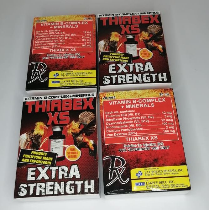 [SOUTH VET] THIABEX XS FOR GAMEFOWL /Pangkondisyon sa manok panabong ...