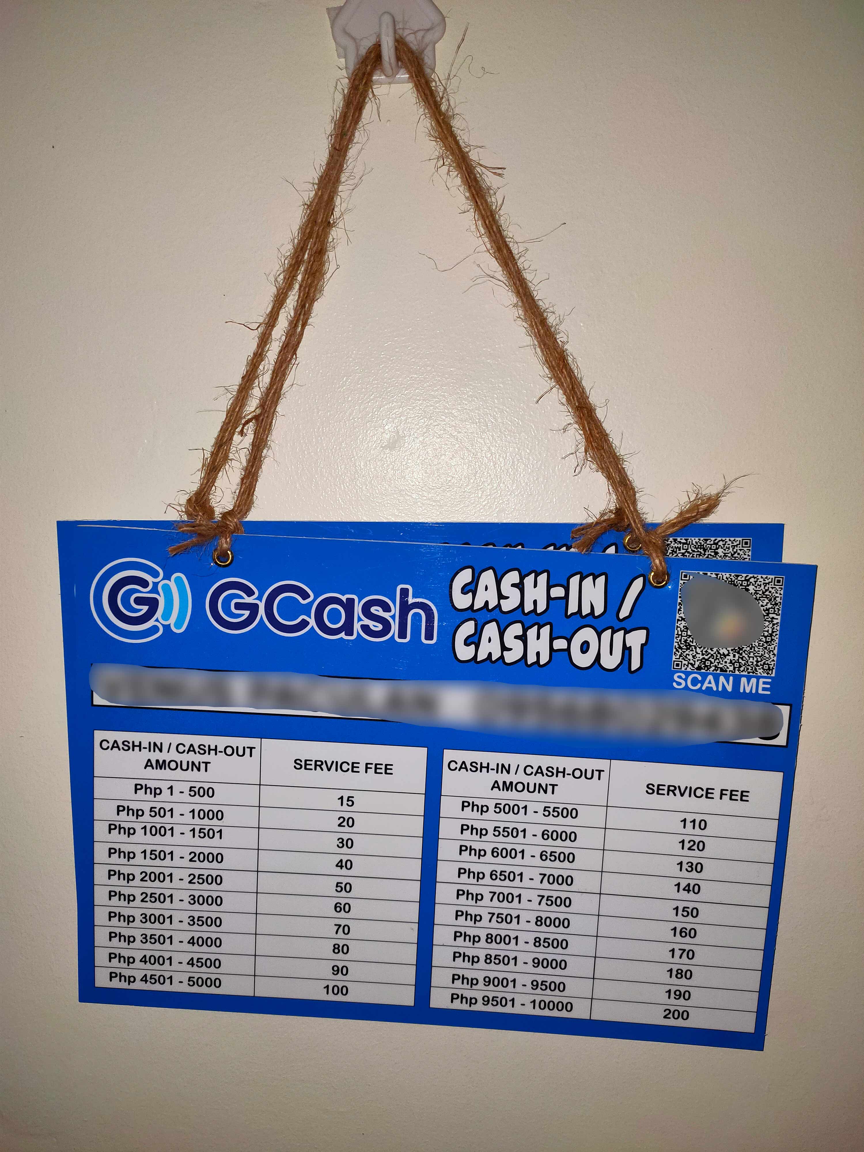 GCASH Cash In / Out Business Rates | Lazada PH