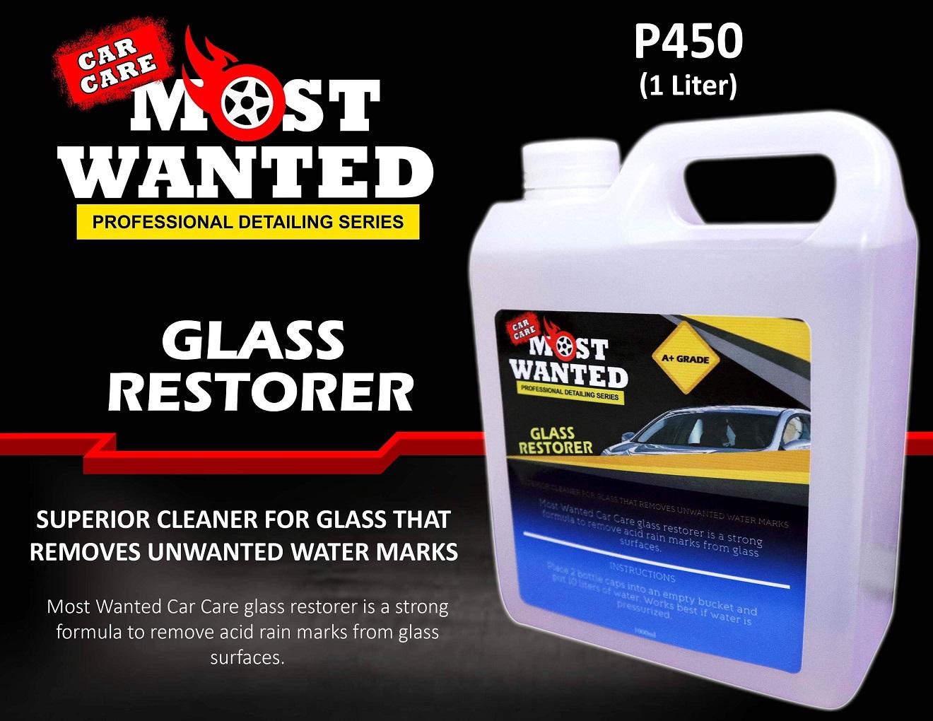 Glass Restorer Acid Rain and Water Marks Remover 1L | Lazada PH