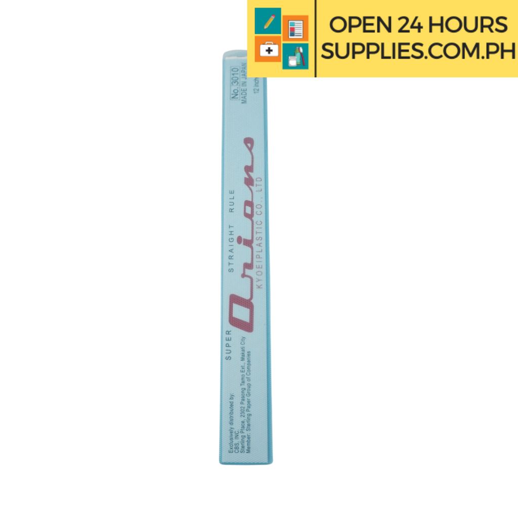 Orions Ruler – 12 inches - High Quality Ruler for School and Office Use ...