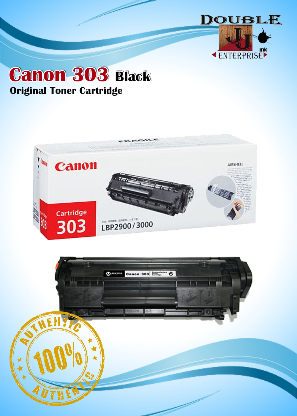 Canon 303 Toner Cartridge Black | Lazada PH