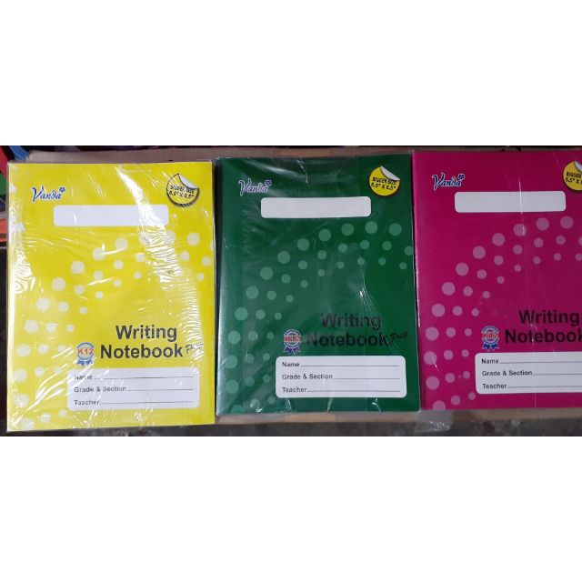 notebook Vanda K-12 writing prep notebook | Lazada PH