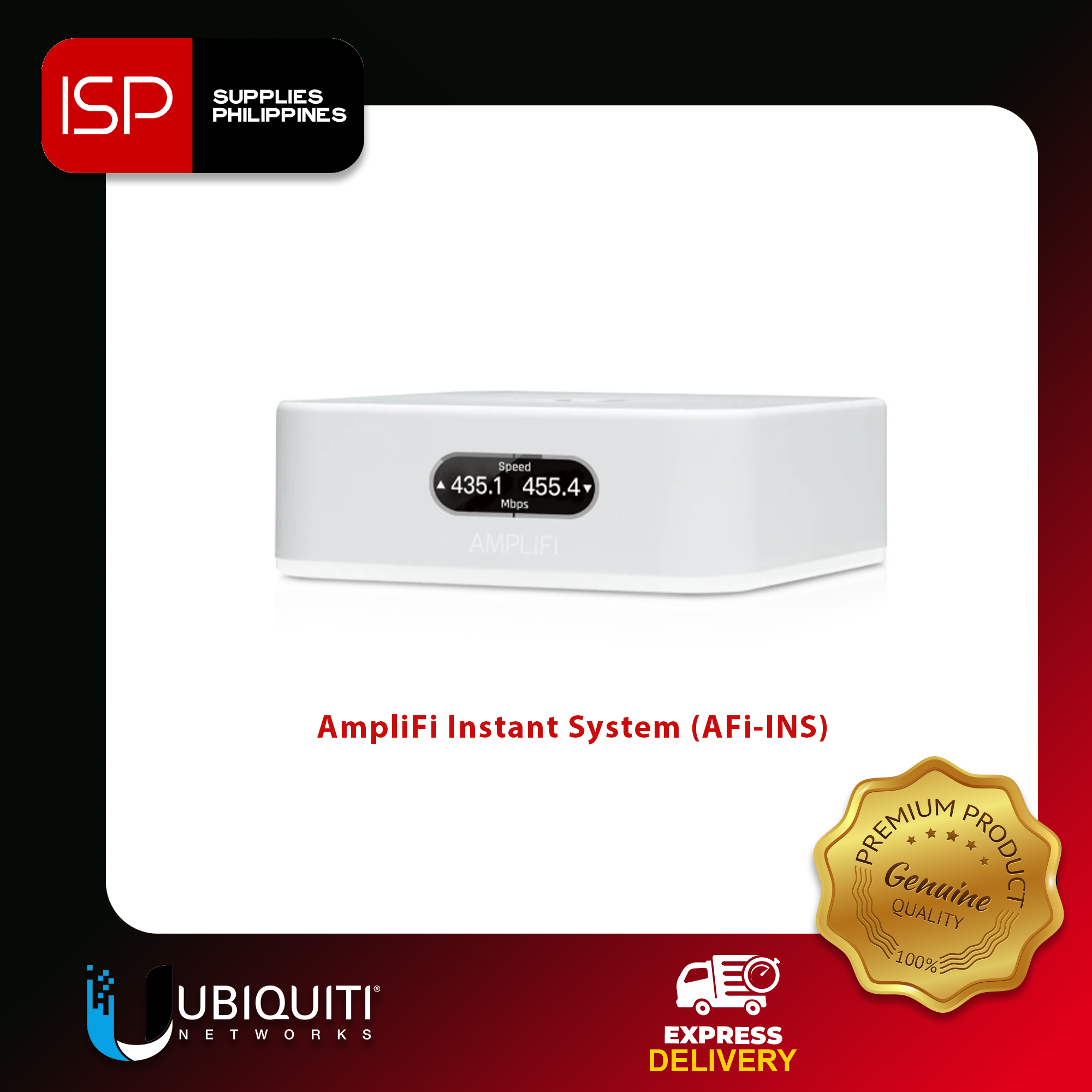 Ubiquiti AmpliFi AFi-INS AmpliFi Instant System Router Wifi Router Access Point Dual Band Mesh ...