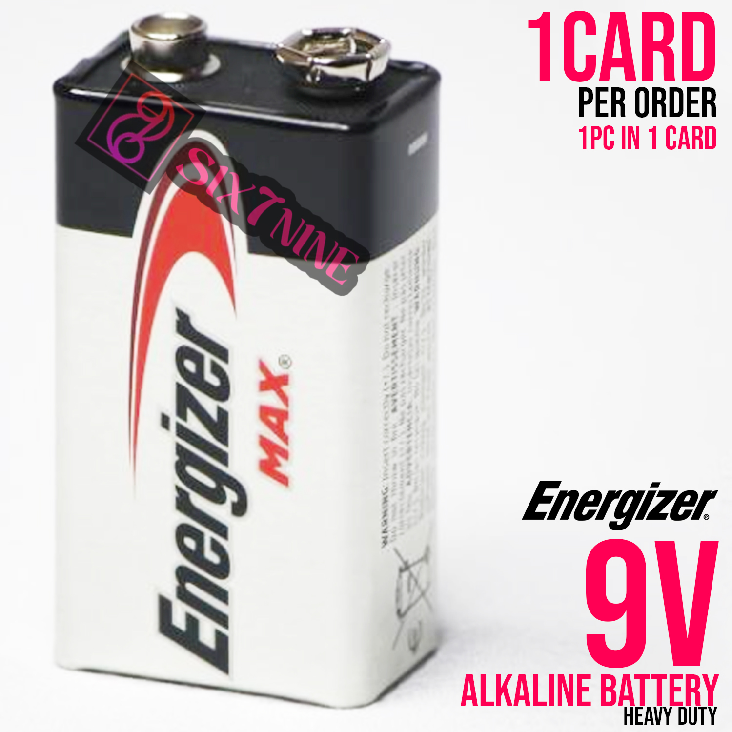 Energizer 9V 1-piece Alkaline Batteries 9V Battery Heavy Duty | Lazada PH