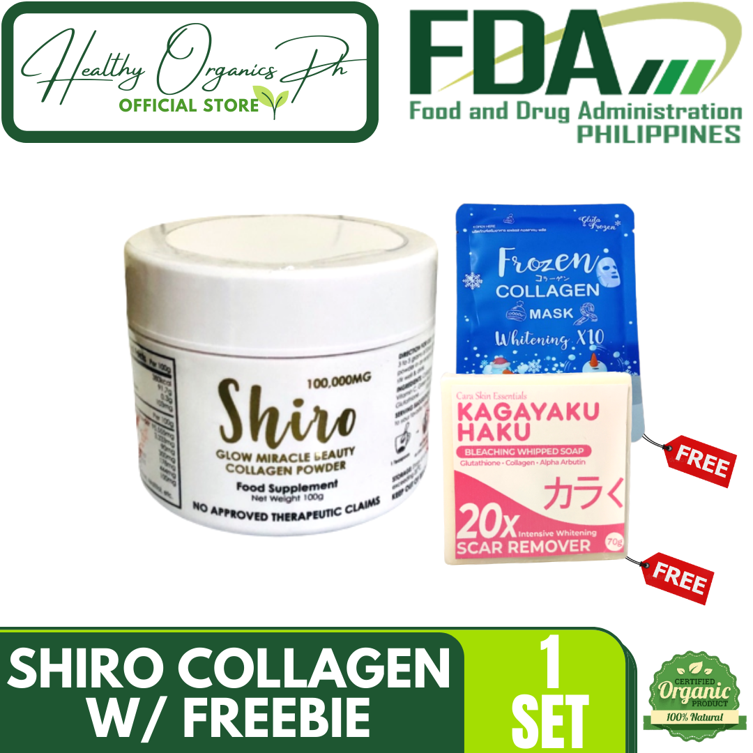 SHIRO COLLAGEN POWDER FREE SNAIL SOAP AND COLLAGEN MASK (BEST SELLING ...