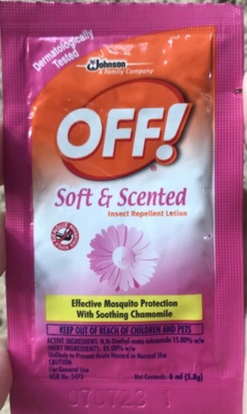 Off Lotion Pink Soft and Scented Sachet (Set of 6) | Lazada PH