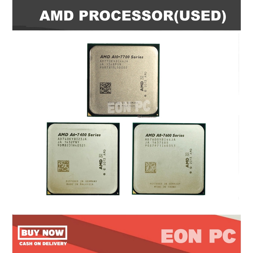 New 2023 AMD PROCESSOR A6/A8/A10/ATHLON/FX Series | Lazada PH