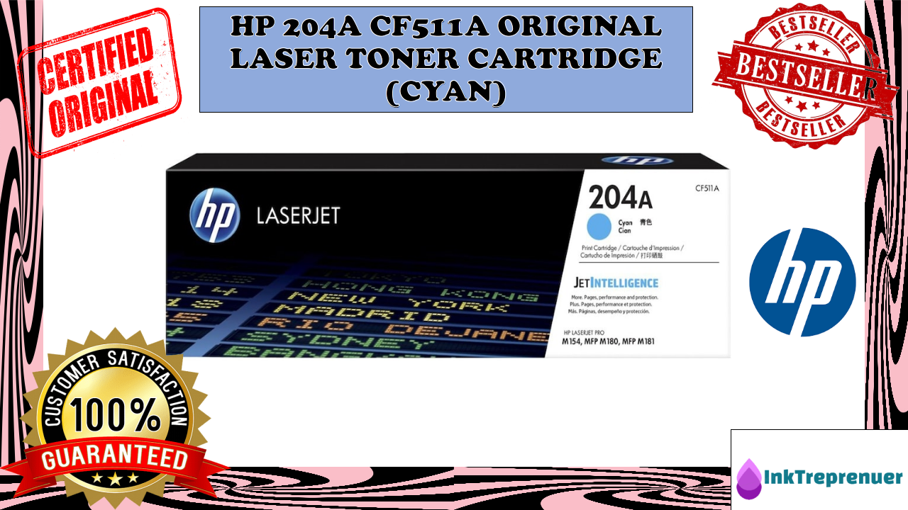HP 204A CF511A ORIGINAL LASERJET TONER CARTRIDGE (CYAN) | Lazada PH