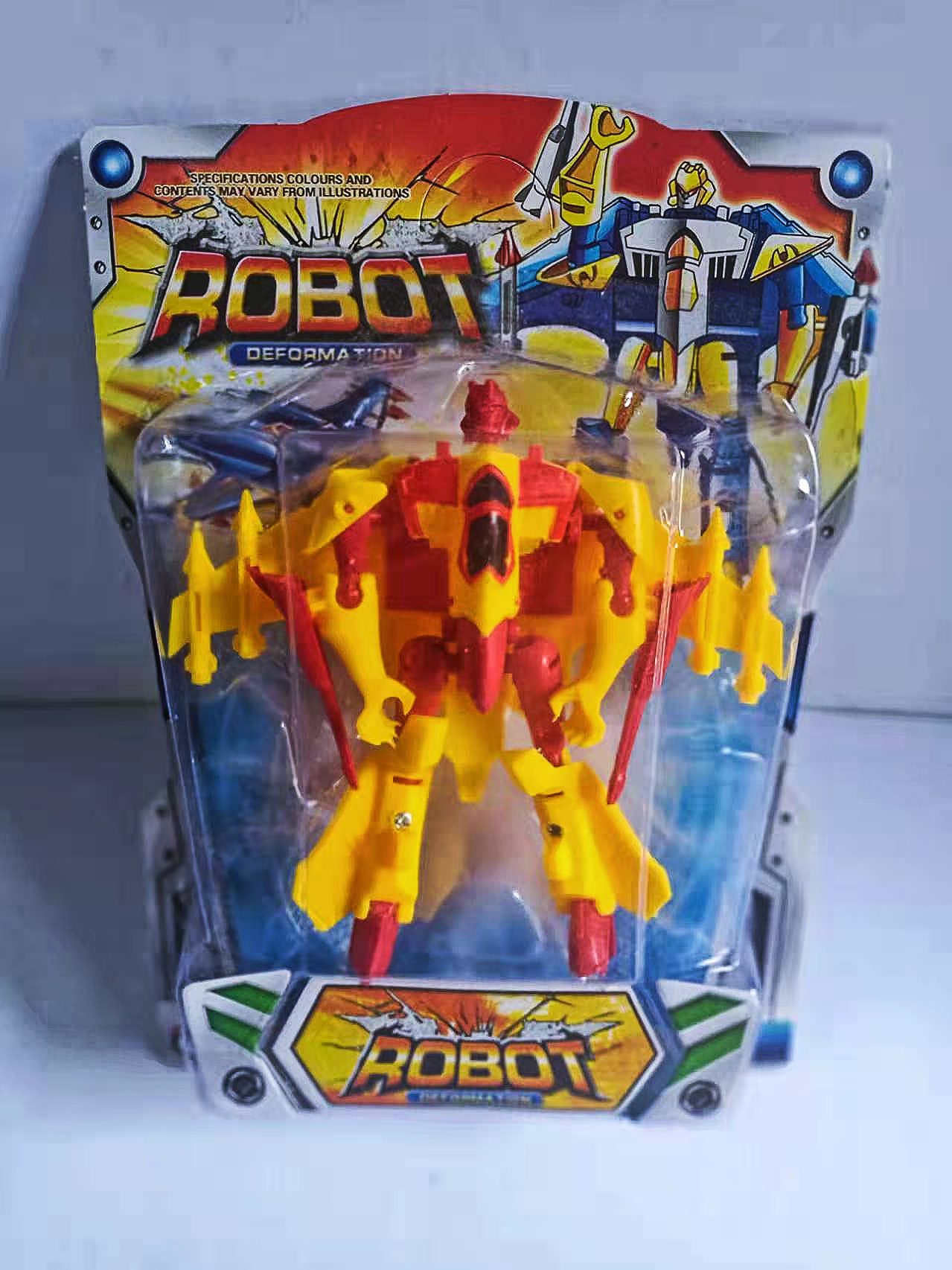 Robot Deformation One-Step Car Robot Model Action Figures Toy Transform ...