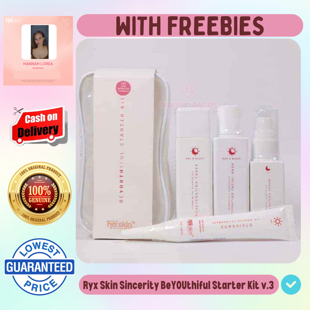 (COD) New & Improved v.3 BeYOUTHiful Starer Kit by RYX Skin Sincerity ...