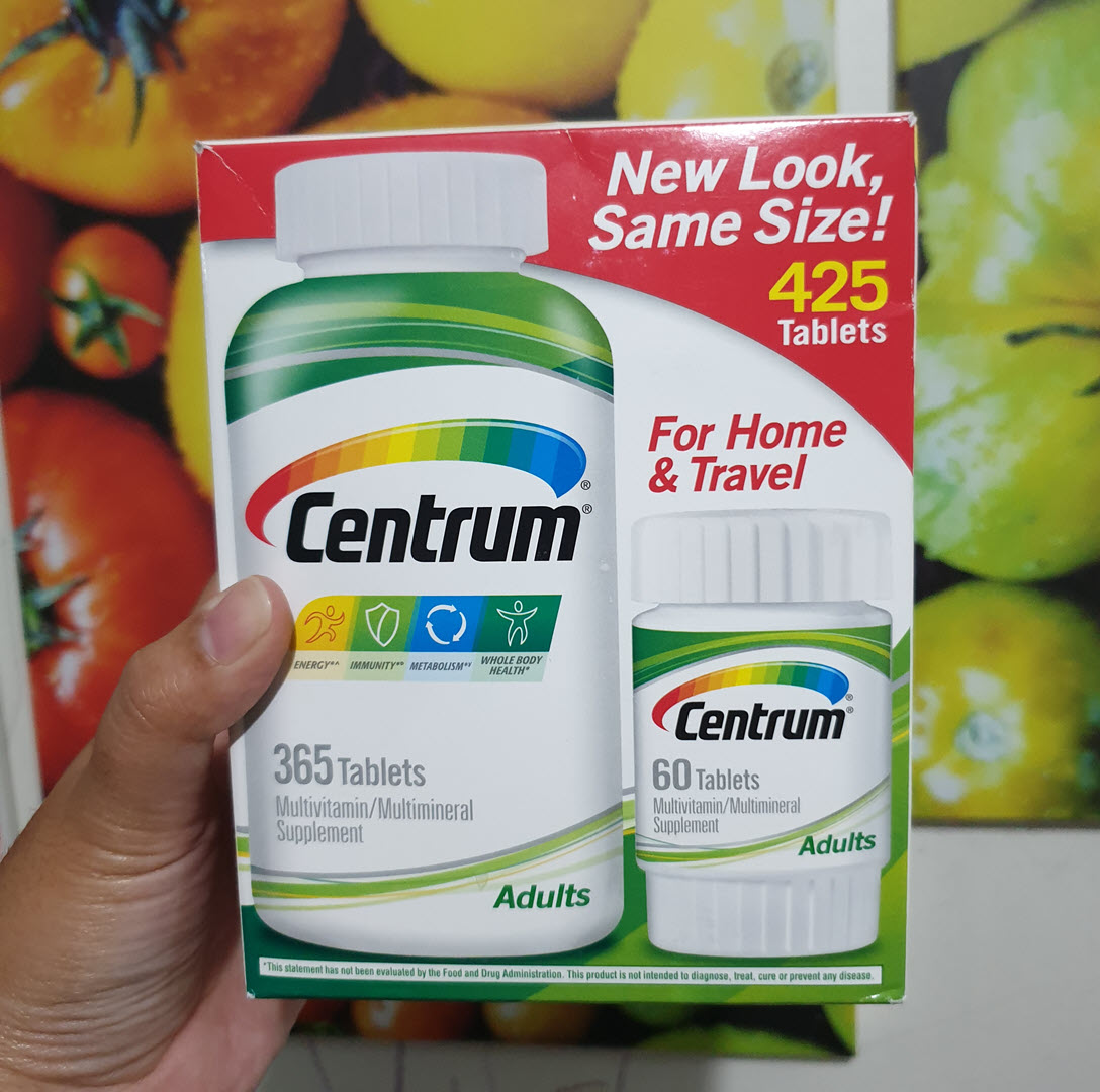 CENTRUM ADULTS MULTIVITAMIN 365tablets EXPIRY DATE: DECEMBER 2023 ...